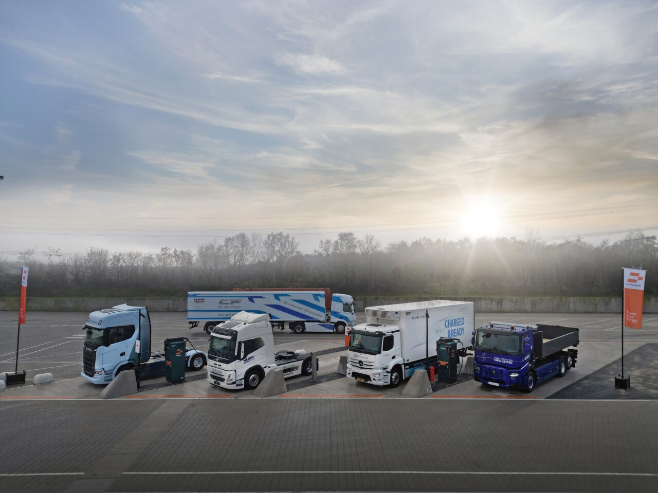 Milence starts operations and opens the first charging hub for heavy ...