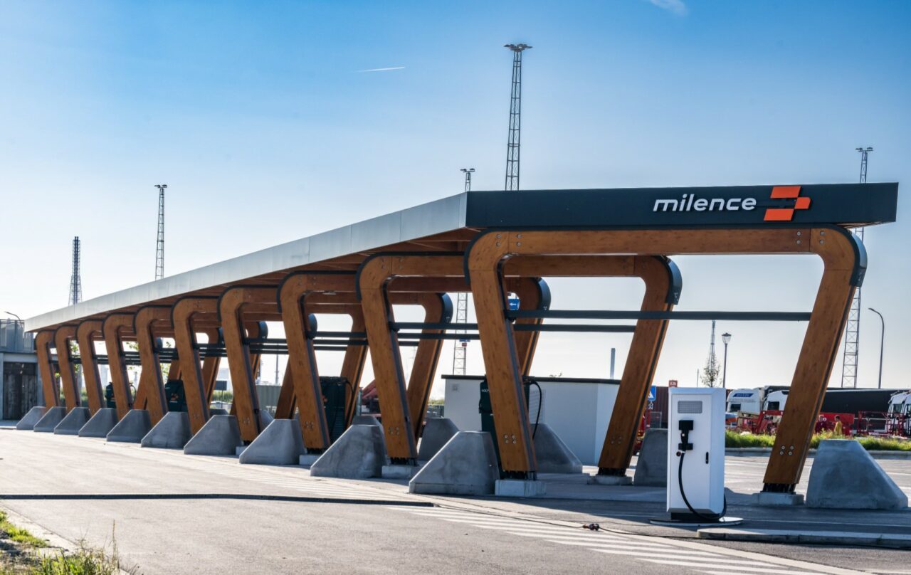 Milence opens one of Europe’s largest public charging hubs for electric ...