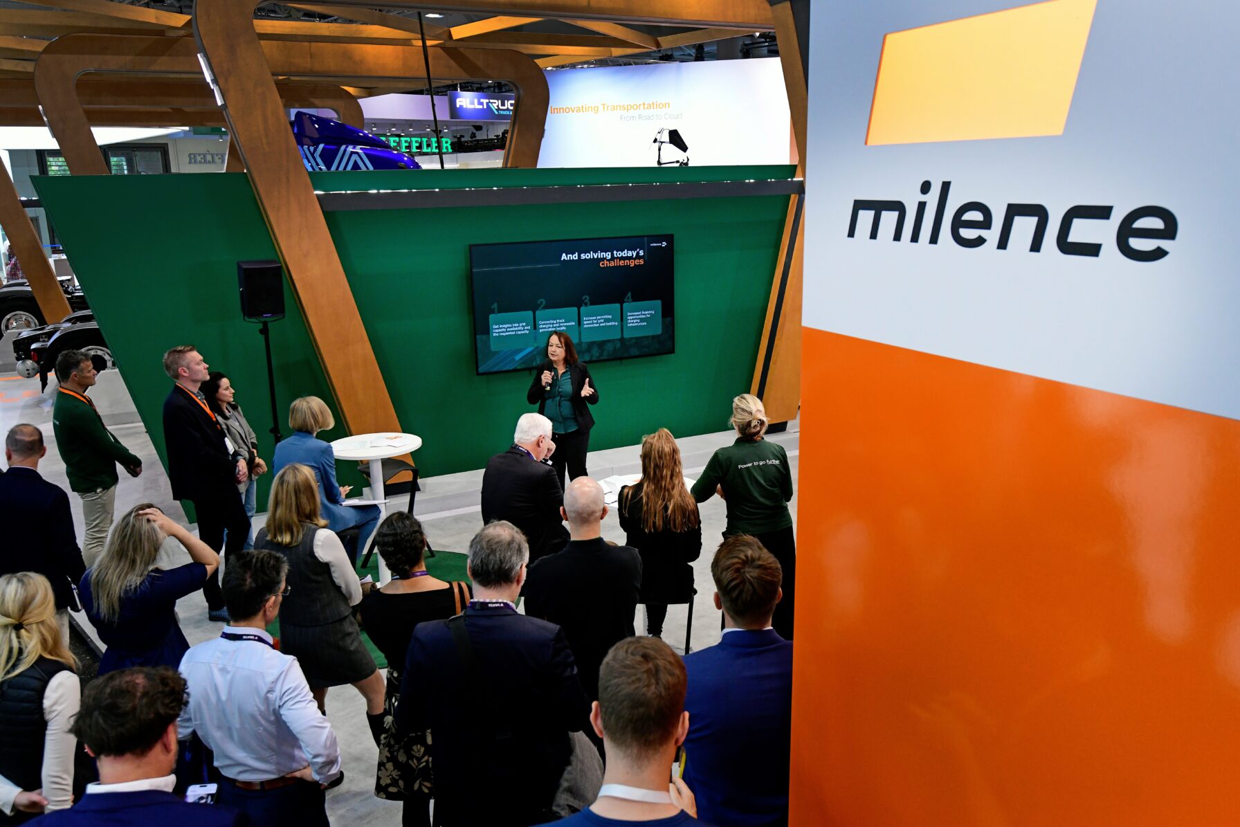 Milence showcases Europe’s largest public charging network for heavy ...
