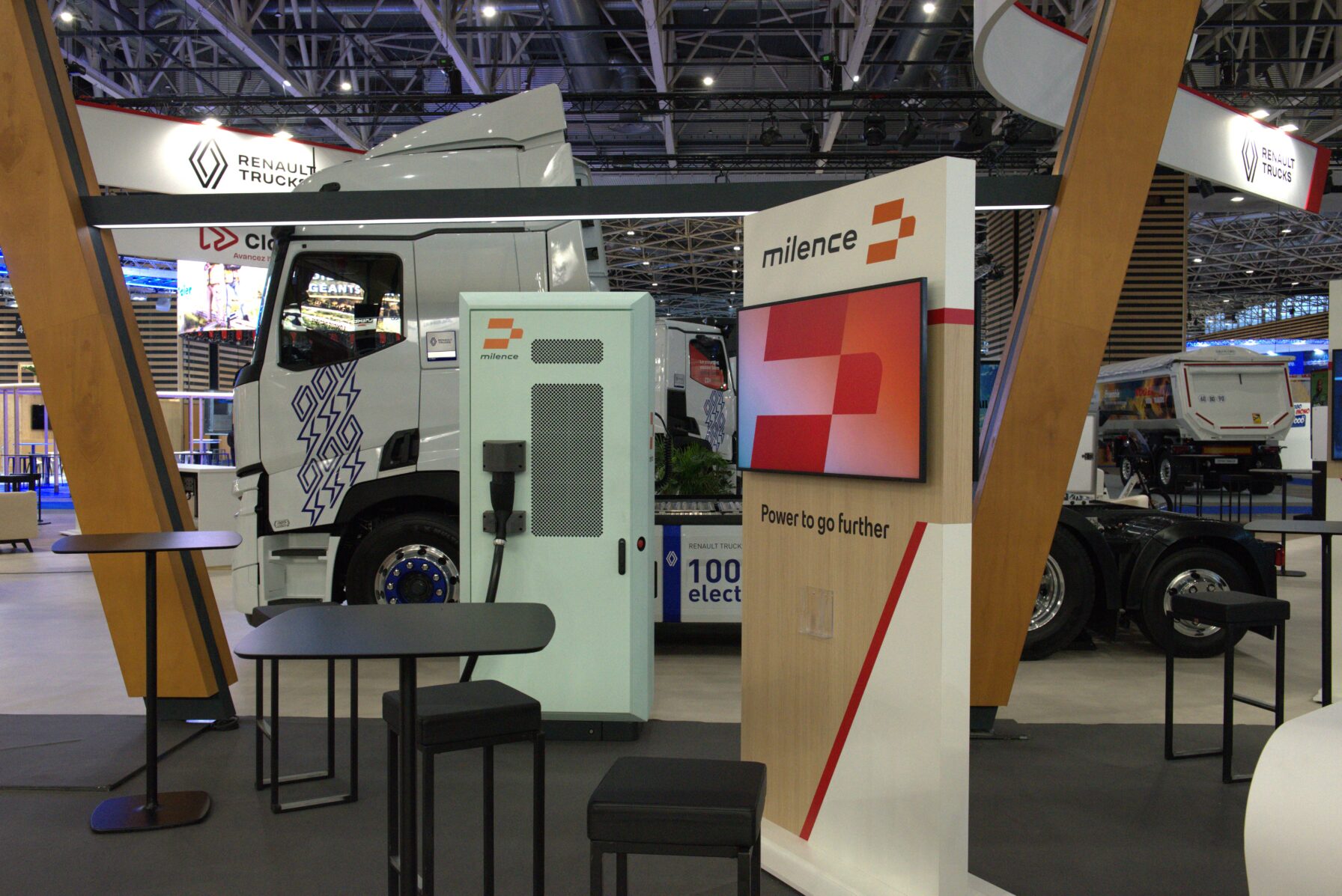 Milence demonstrates the first Megawatt Charging System (MCS) at the ...